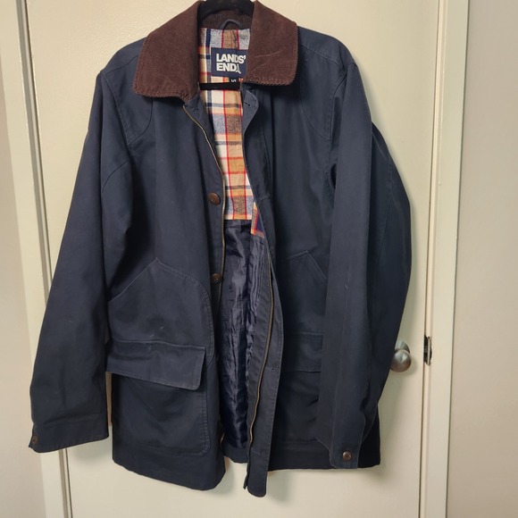 Lands' End | Jackets & Coats | Lands End Mens Vintage Barn Coat Chore ...